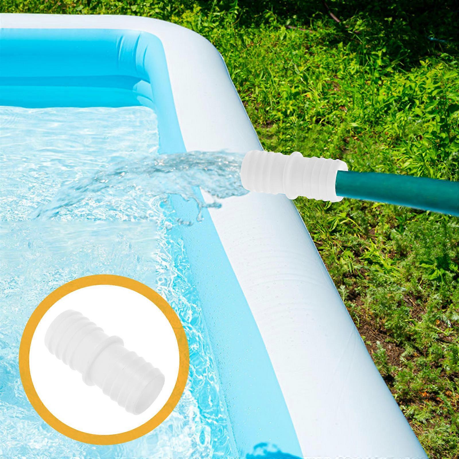 Pool Cleaner Hose Coupling Adapter for Pool Hose Connection 24Pcs White ...