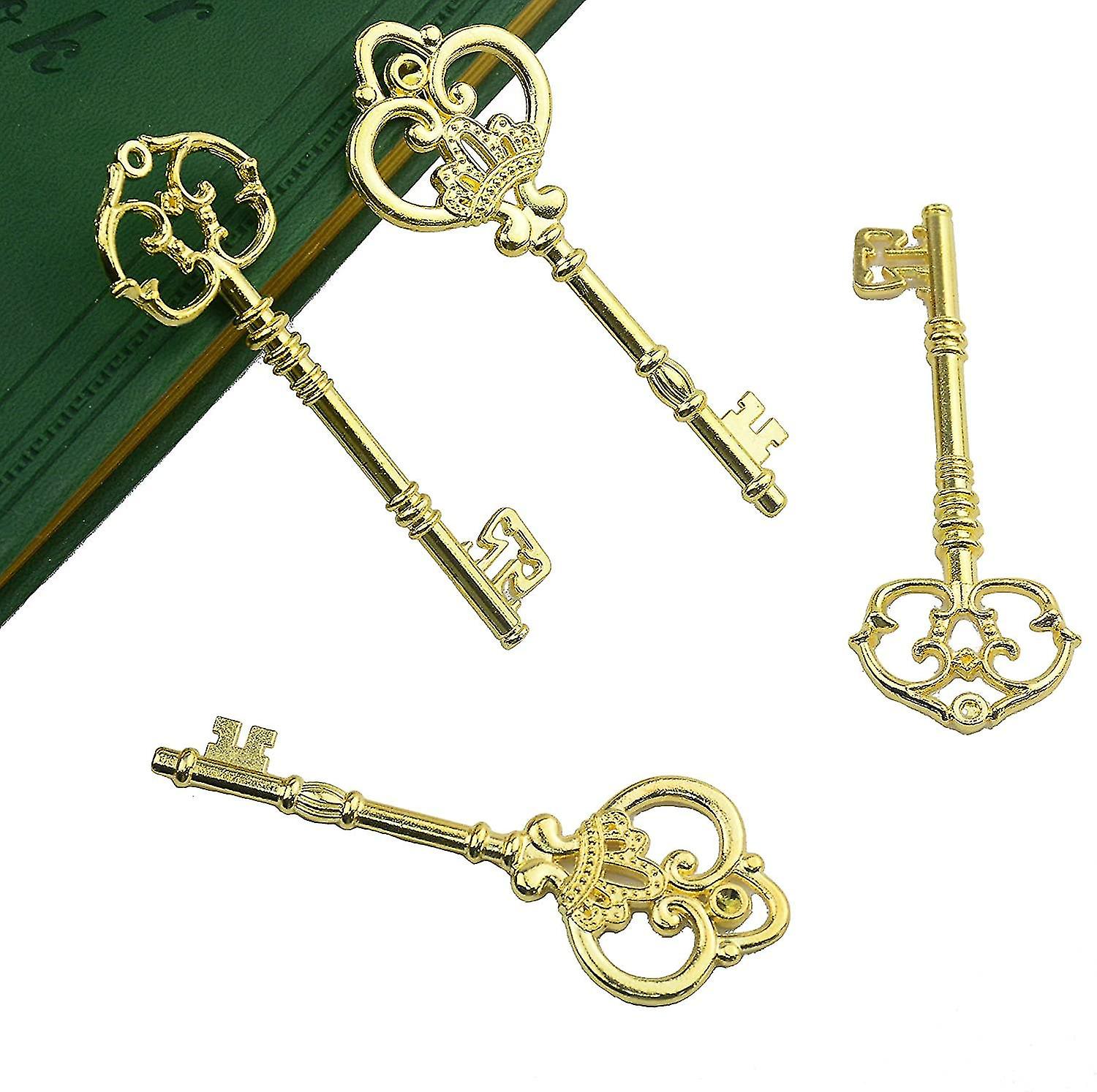 Mixed Set Of 20 Extra Large Skeleton Keys In Antique Bronze - Set Of 20 ...