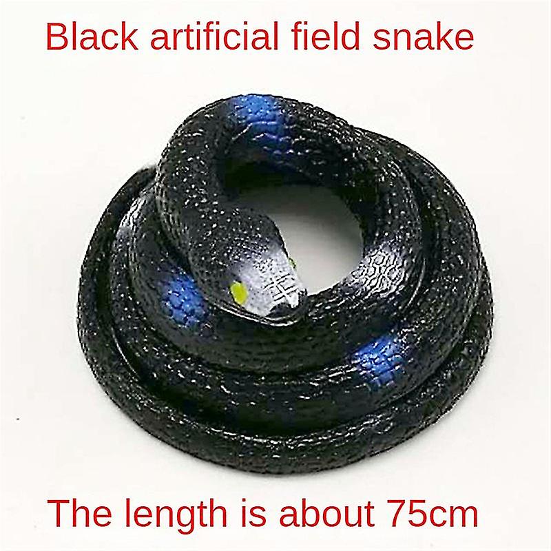 75cm Rubber Snakes Realistic Trick Toy Small Snakes Simulation Snake ...