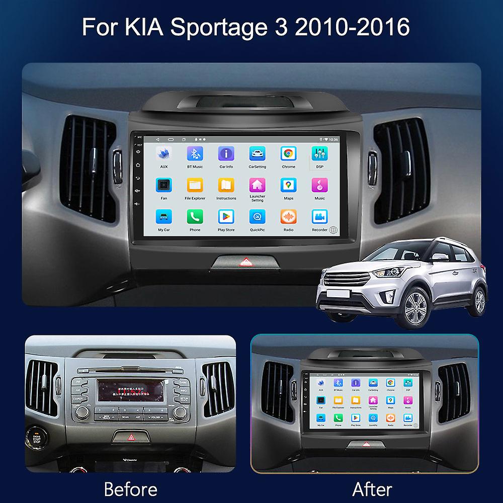 Multimedia Player For Kia Sportage 3 2010-2016 Carplay Android Auto Radio Car Radio 4g Wifi Gps ...