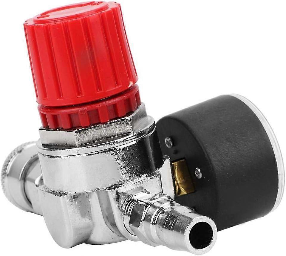 Pressure regulator control valve gauge with male/female connector ...