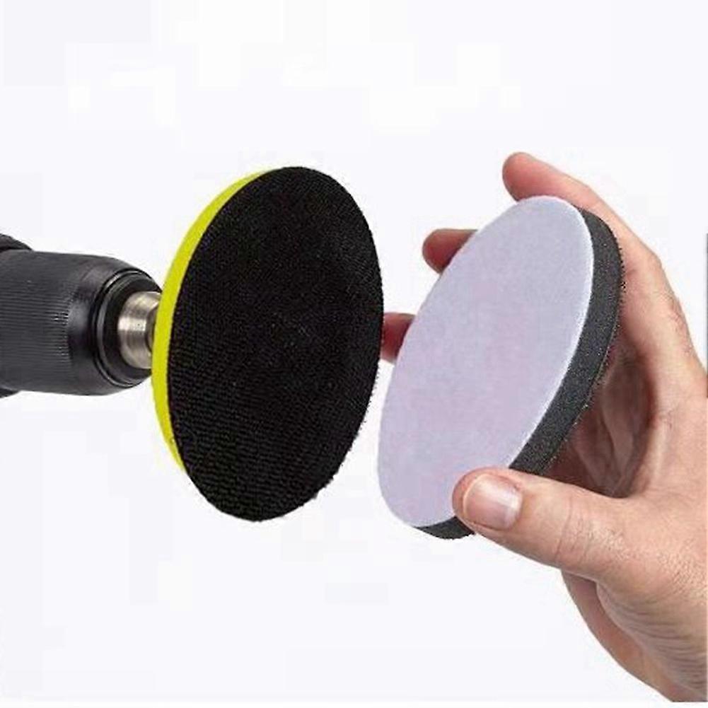 10Pc 75mm Soft-Density Interface Pad Sponge Cushion Buffer Backing Pads ...