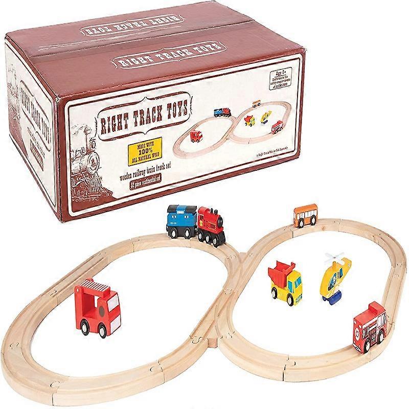 NEW Wooden Train Track Accessories Toys Train Railway Compatible with ...