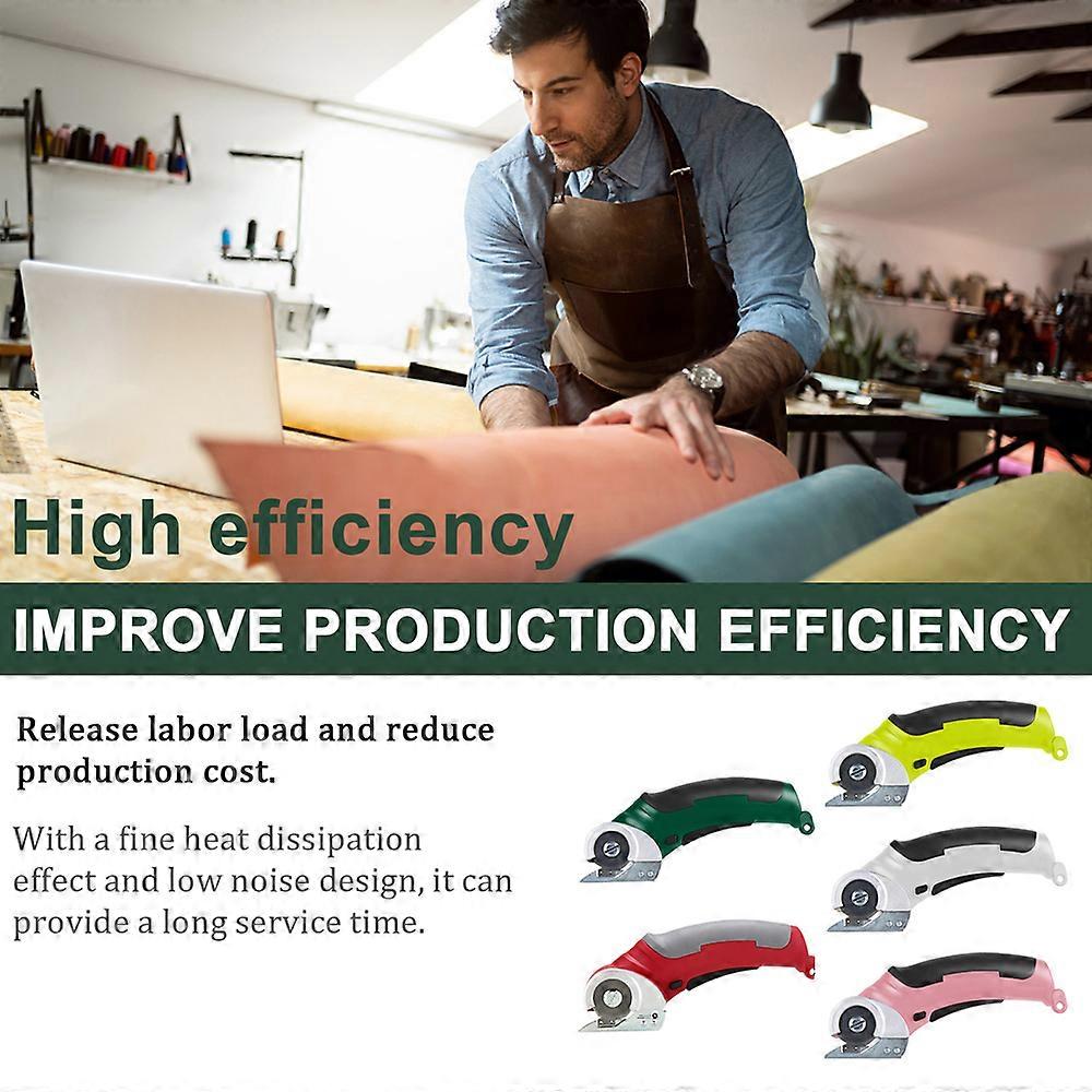 4.2V Electric Cloth Cutter Copper Coil Motor Portable Fabric Cutting ...