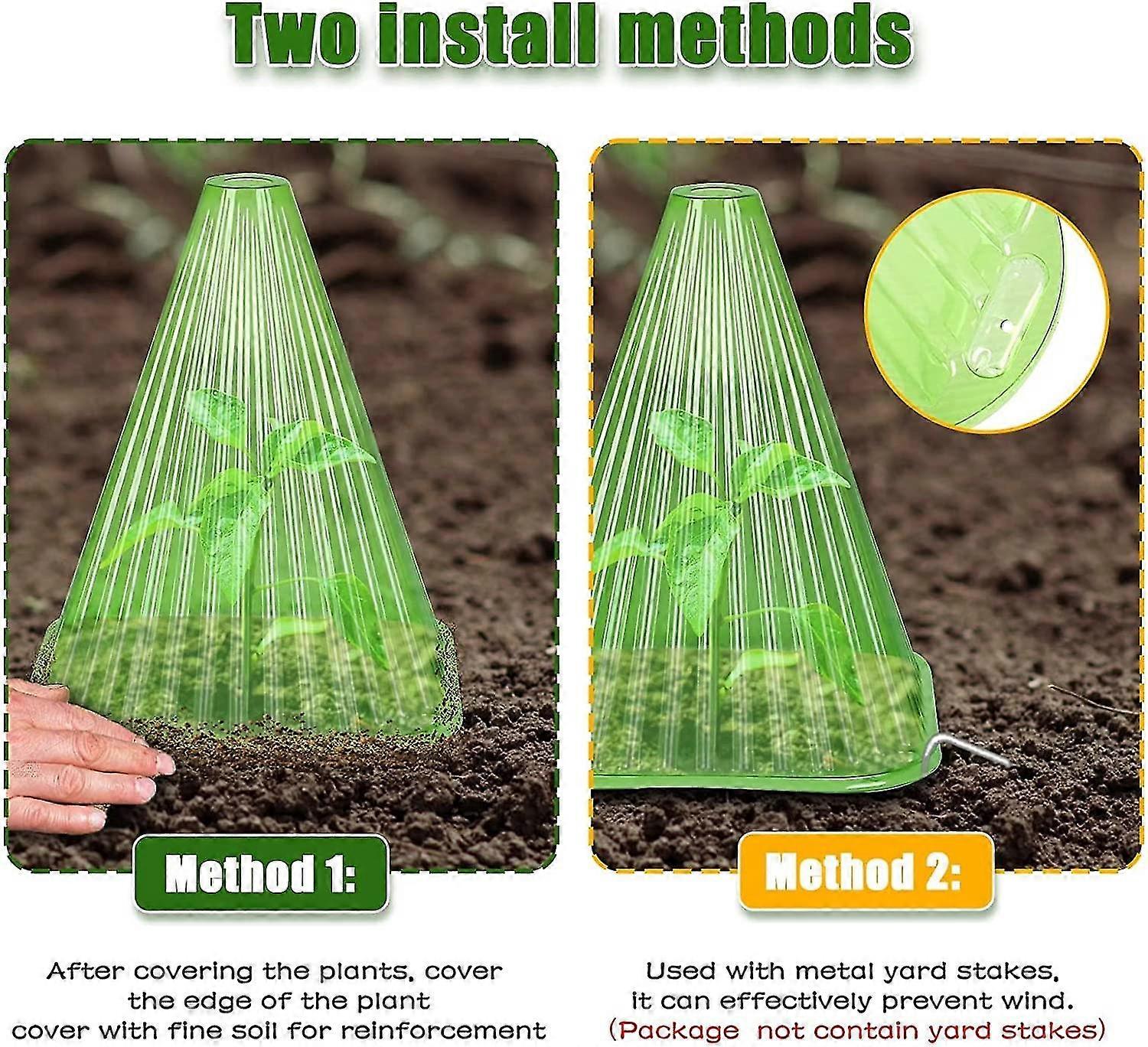 Garden Cloches For Plants, Reusable Bell Plant Cover, Plant Covers ...