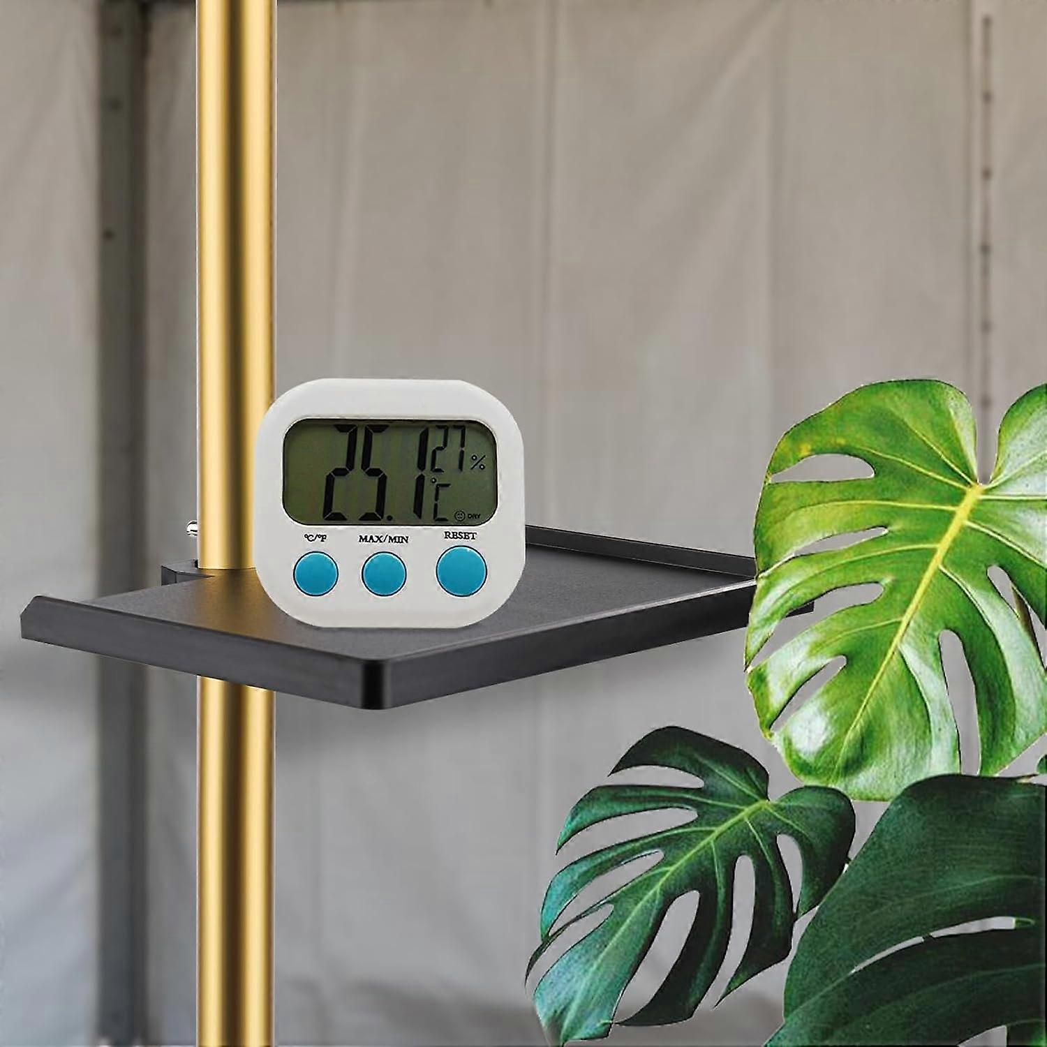 3pcs Grow Tent Corner Shelf, Heavy Duty Grow Tent Pole Mount Shelf Easy ...