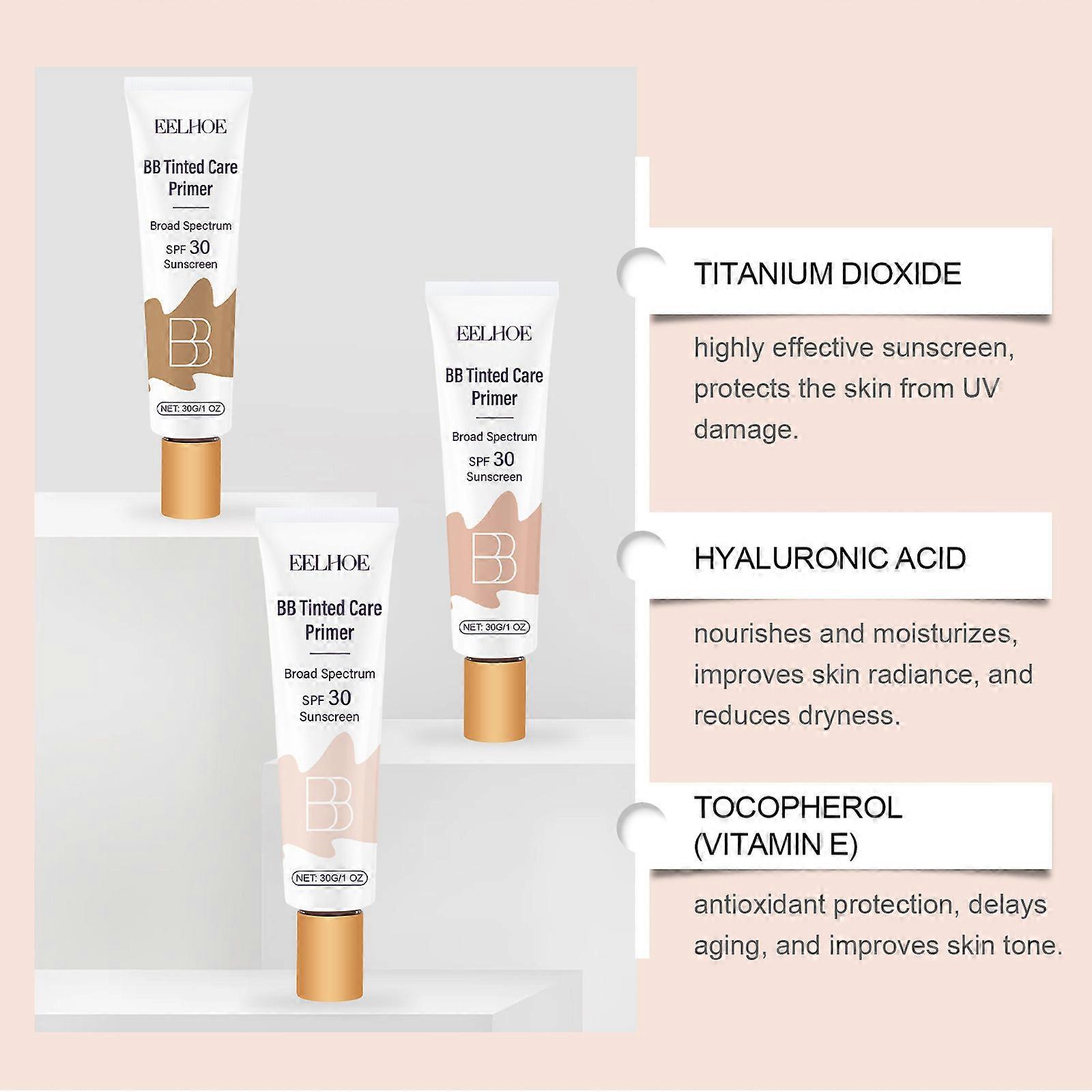 BB Tinted Moisturizer Spf 30, BB Tinted Care Primer, Full Coverage, Oil ...