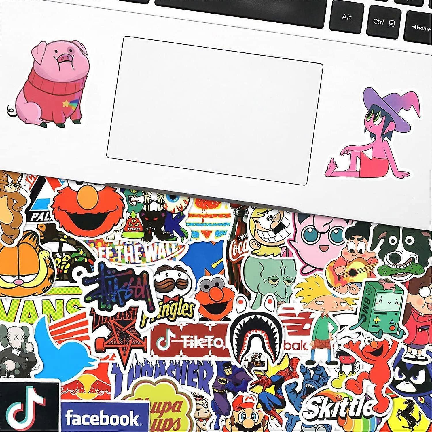 50Pcs Cool Stickers Pack,Trendy Brand Waterproof Stickers, Vinyl ...