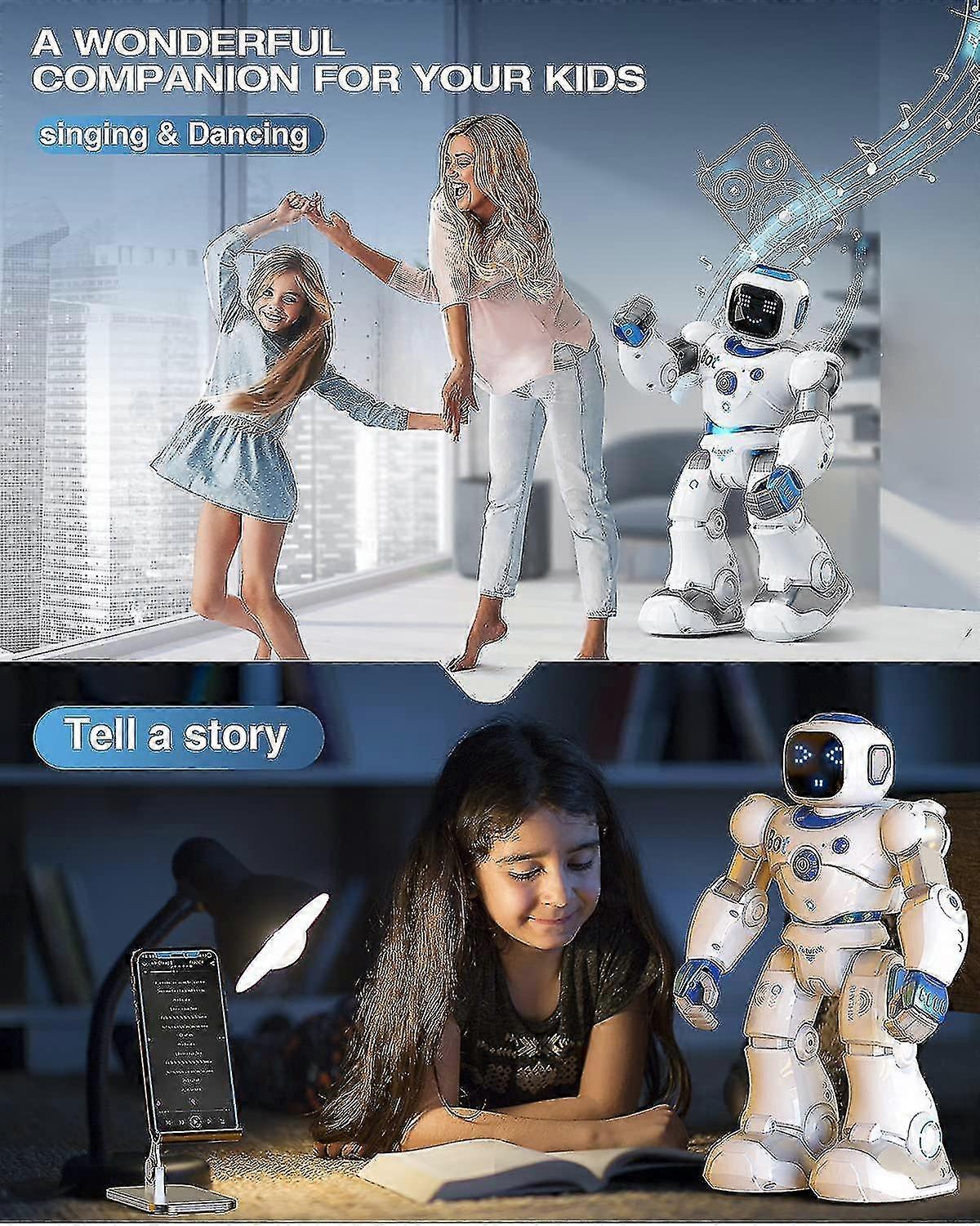 Smart Robots For Kids, Large Programmable Interactive Rc Robot With ...