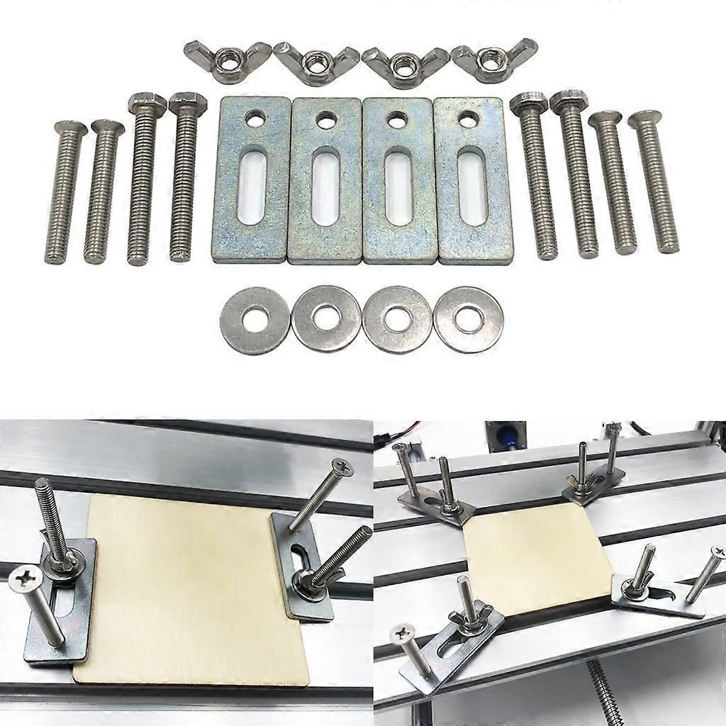 Pressure Plate Clamp Fixture Plate for T-slot Working Table For CNC ...