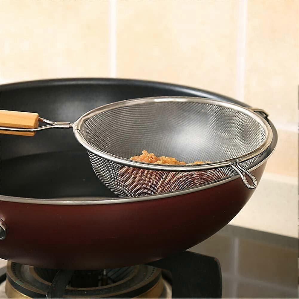 Mesh strainer made of stainless steel, stainless steel flour sieve with ...