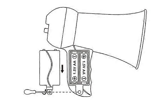 Kids Firefighter Megaphone Red Fireman Loudspeaker with Siren Sound ...