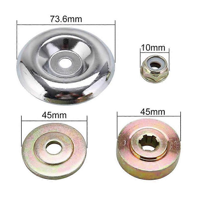 4 Pack Metal Replacement Lawn Mower Nuts Replacement Weeder Blade for ...