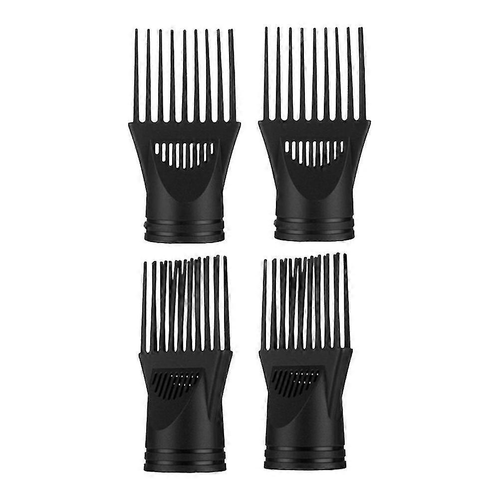 4 Pcs Universal Tool Comb Piece Blow Dryer Hair Dryer Pick Comb Hot Air ...