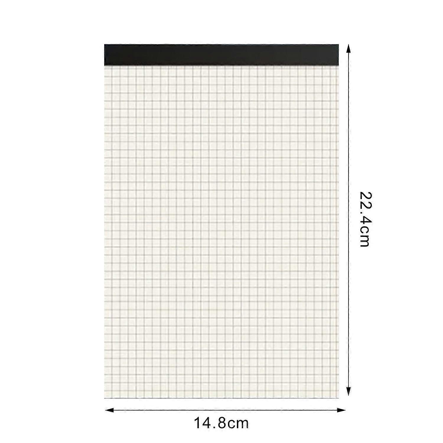 Grid Paper Pad 80 Sheets Easy Tear Off Quadrille Grid Notebook A5/B5/A4 ...