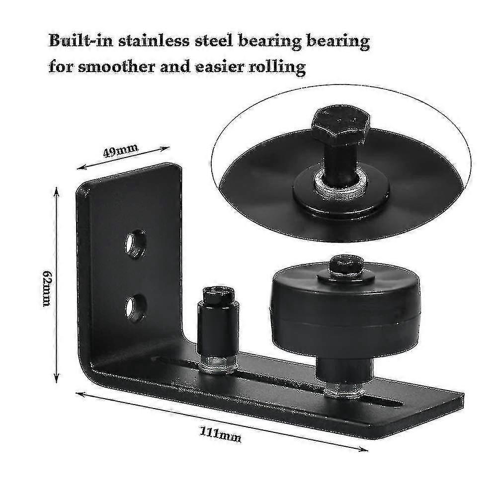 8 In 1 Floor Guide Adjustable Sliding Door Floor Guide Wall/bottom Door ...