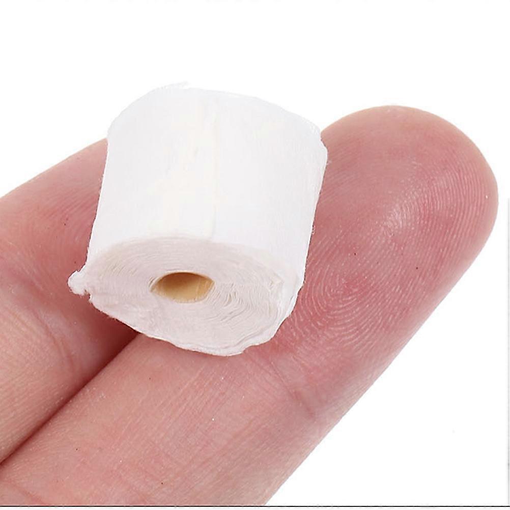 30PCS Dollhouse Toilet Tissue Miniature Paper Towels Mini Toilet Tissue ...