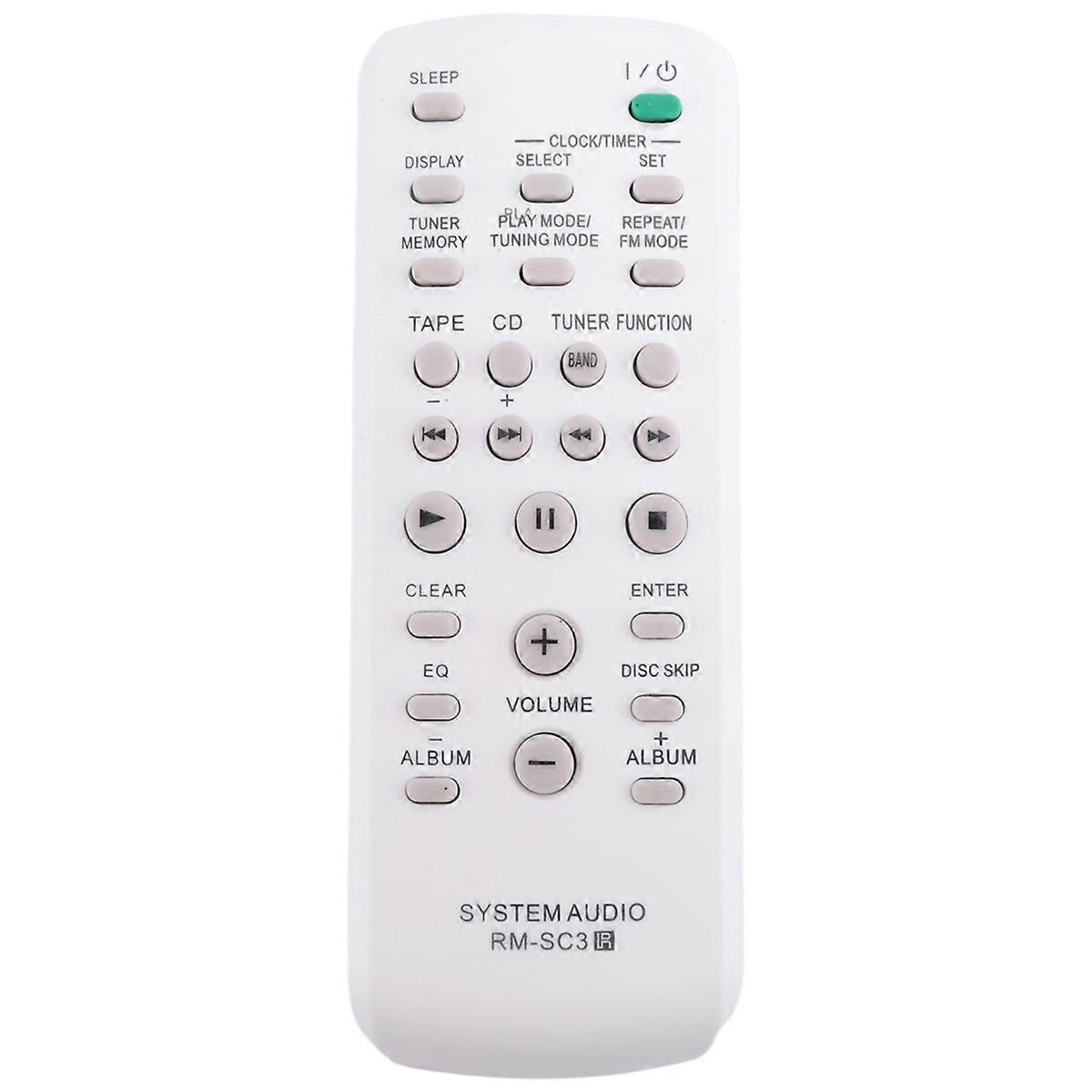 For CD HIFI System Audio Remote Control RM-SC3 RM-SC30 RM-SC50 RM-SC55 ...