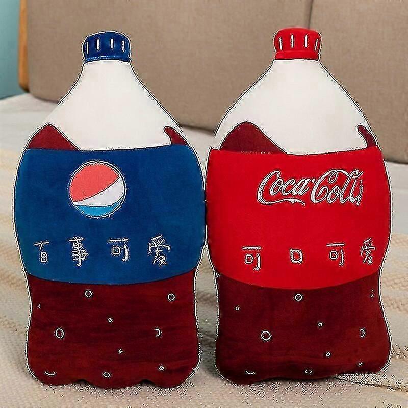 55cm Simulation Carbonated Drink Plush Pillow Funny Sprite Coke Cola ...