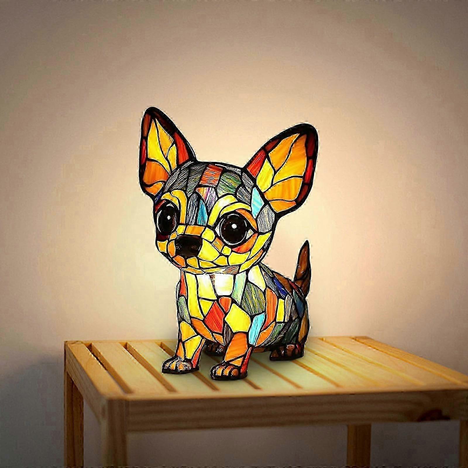 Dog Series Art Night Light LED Light Ornament PUW0611 | Fruugo UK