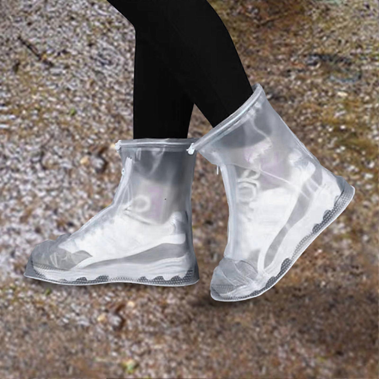 ZENGO Waterproof Shoes Cover,Waterproof Rain Protector Covers Boots Non ...