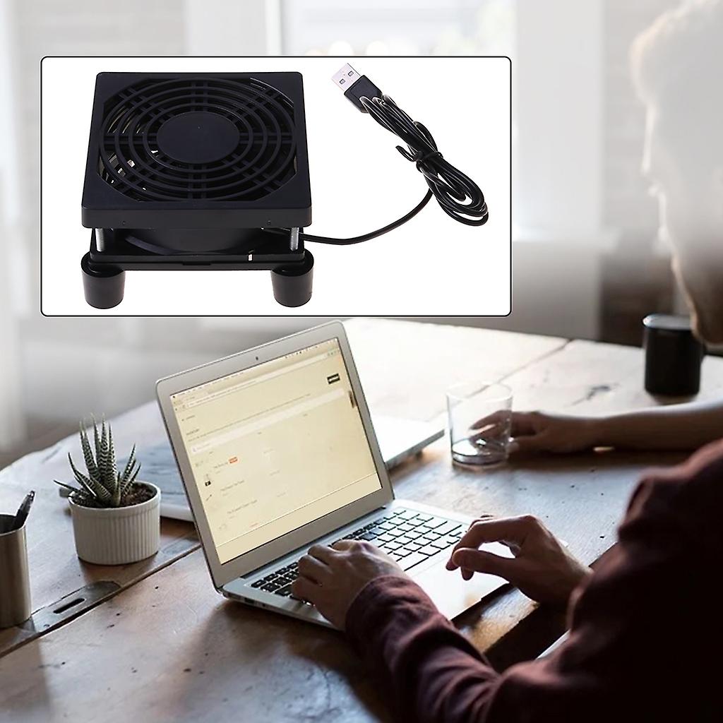 Mute Cooling Fan For Router Tv Set Box Practical Radiator Cooler ...