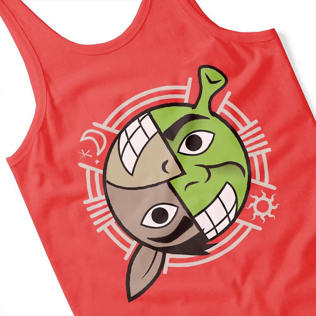 Shrek And Donkey Smiling Character Heads Men's Vest | Fruugo US
