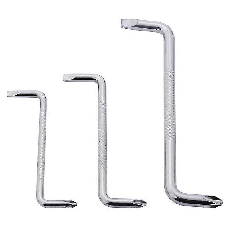 3 Pcs Screwdriver Set, Chrome Vanadium Steel Double Head Z Shape Right ...