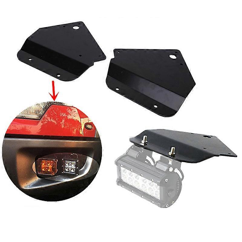 Front- Bumper LED Fog Light Mount Brackets Kits For 2010-2017 Ford F150 ...