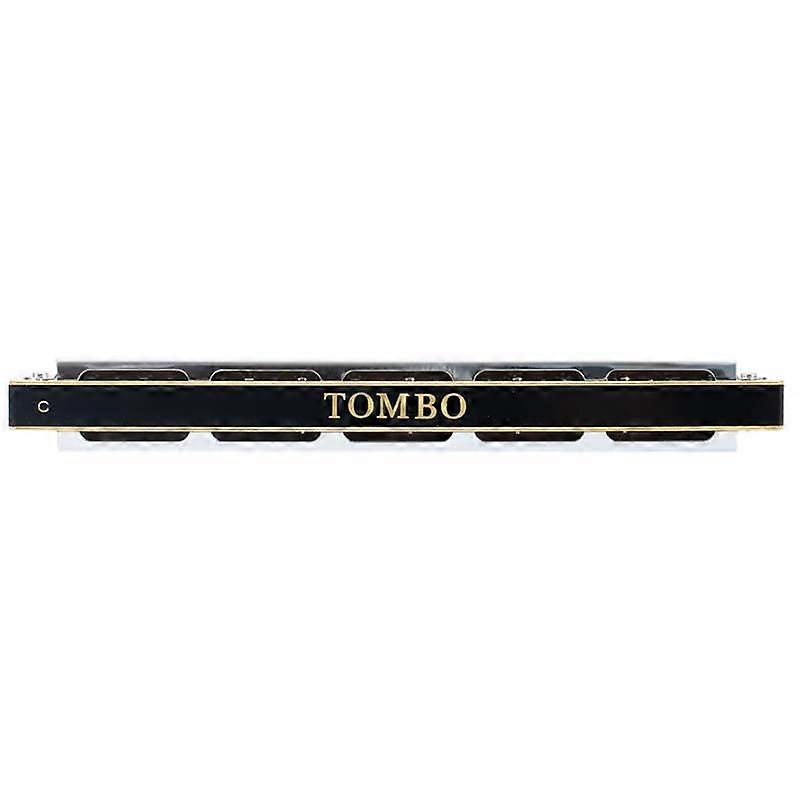 Tombo Hope Super 24 Tremolo 6624s Harmonica 24 Hole Brass Reeds Blues Harp Mouth Organ Key C Abs ...