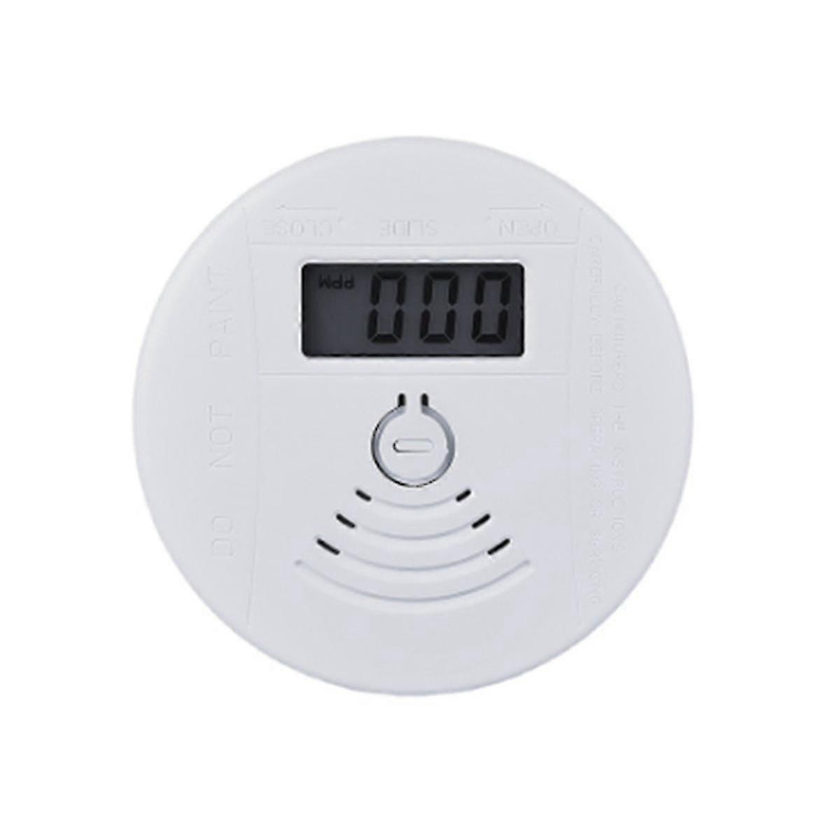 Carbon Monoxide Detector,co Gas Monitor Alarm Detector With Lcd Digital ...
