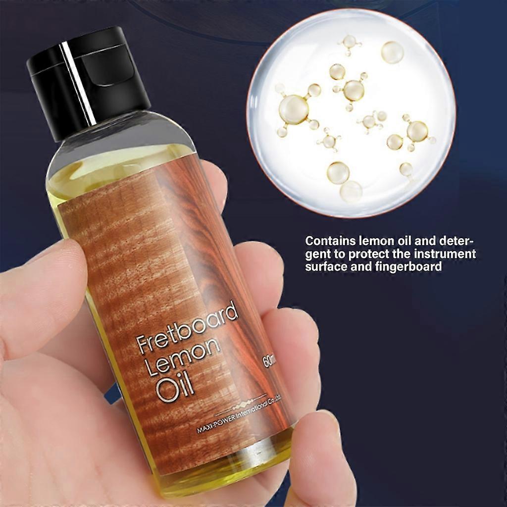 Lemon Oil Care for Guitar Fretboard Care Cleaning Guitar Fretboard ...