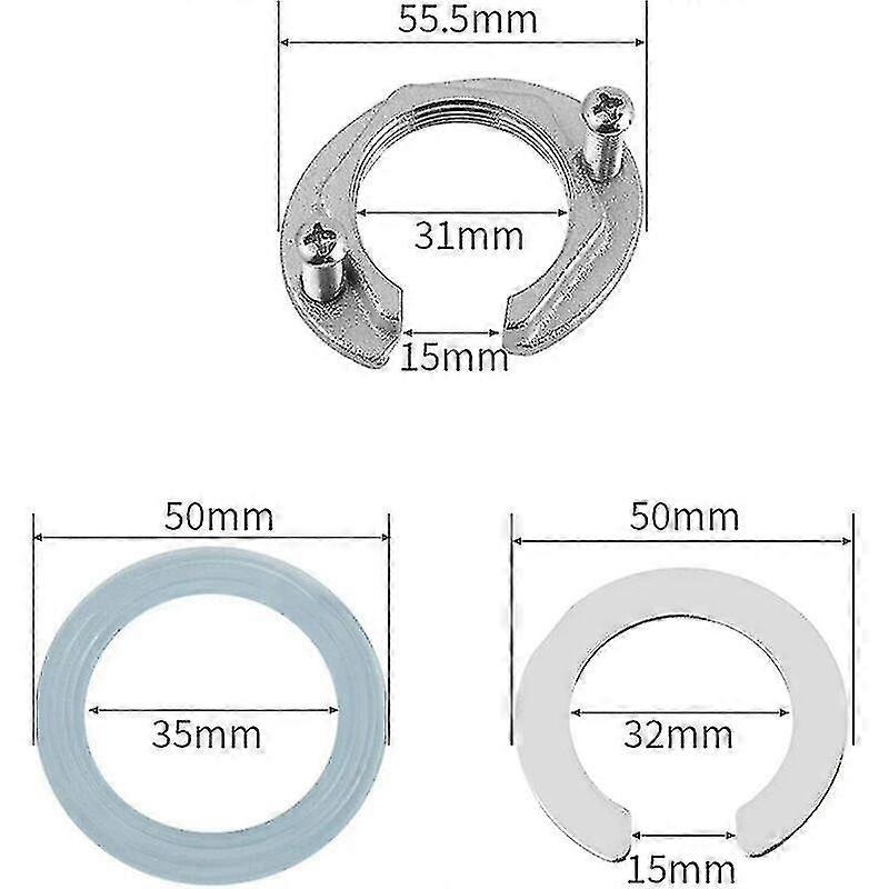 Stainless Steel Faucet Retaining Nut Kit To Prevent Kitchen And ...