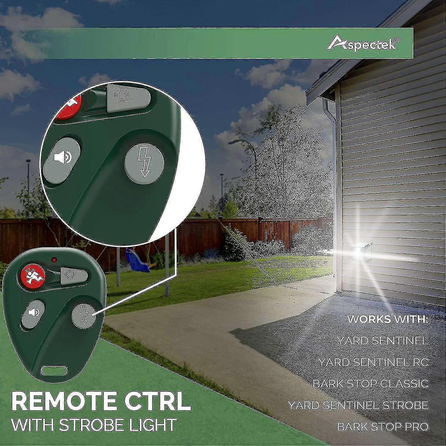 Ultrasonic Outdoor Animal Pest Repellent, Yard Sentinel Rc Pest ...