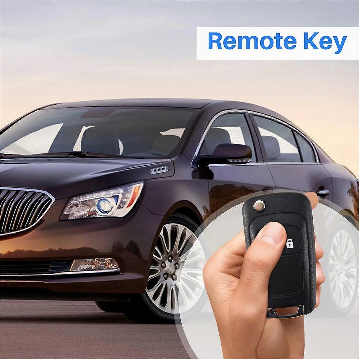 2 Buttons 434MHz With ID46 Chip Car Remote Control Key Fob for Aveo ...