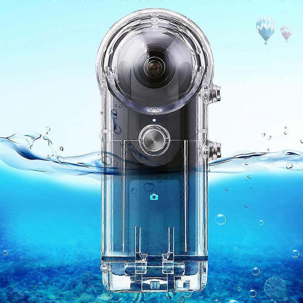 30m Waterproof Housing Case Diving Cover Shell For Ricoh Theta V/theta ...