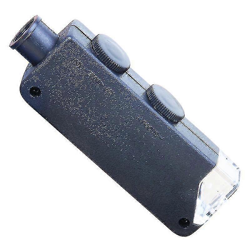 60x-100x Illuminated Mini Pocket Microscope Magnifier With Led Light ...