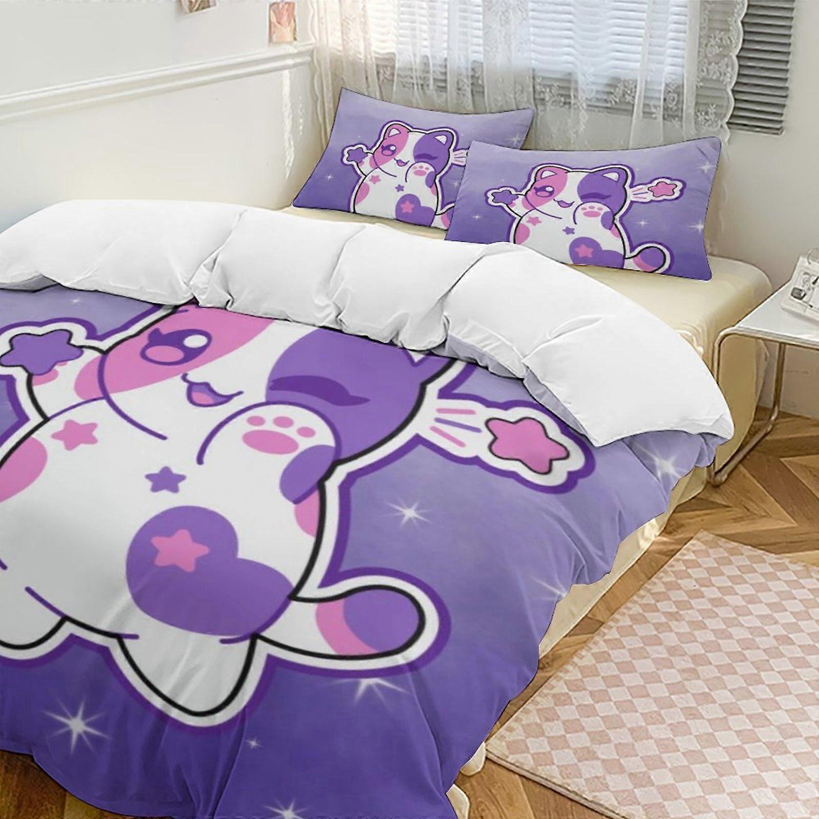 Bedding set XU644 Aphmau Down Duvet Cover Lightweight 3-piece Set, 1 ...