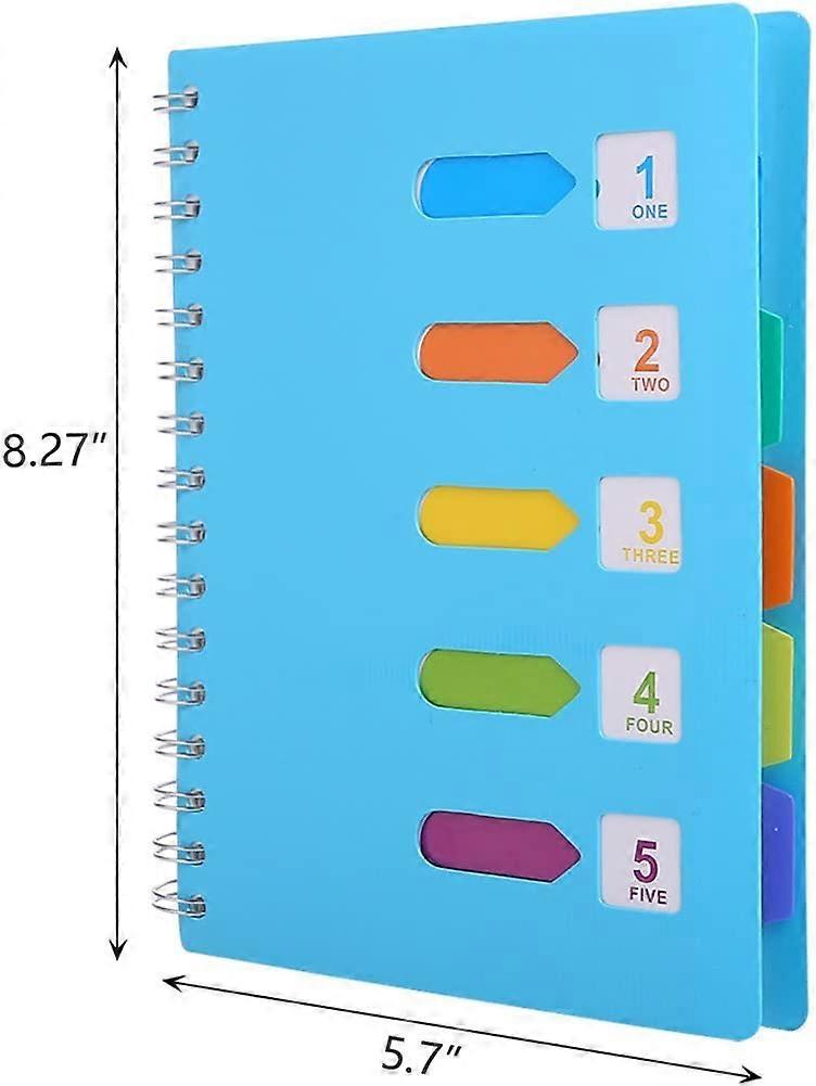 5 Theme Notebooks, A5 Notepad And Spiral Newspaper, Wide Rule ...