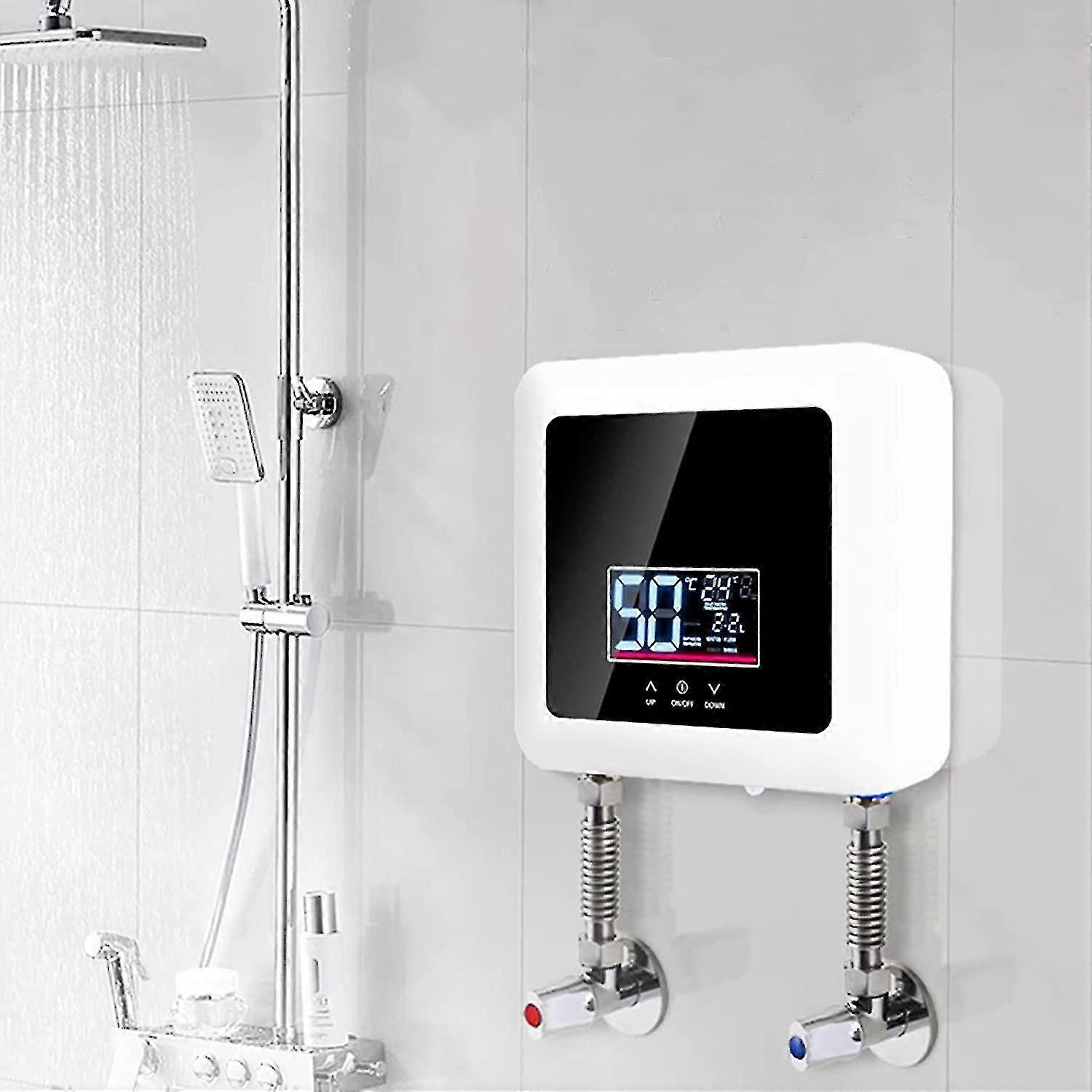 7500w Tankless Instantaneous Water Heater Electric Shower Mini, 230v ...