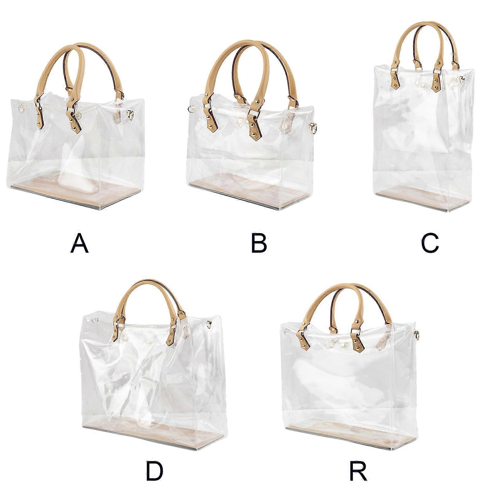 PVC Handbag Making Kit DIY Clear Gift Bag Fashion Tote Bag Travel 100% ...