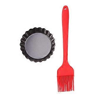 8 Pack Mini Tart Pans 3 Inch With Removable Bottom Round Nonstick ...
