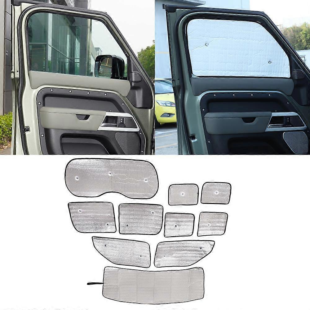 Car Window Sun Shade Windshield Cover For Land Rover Defender 90 110 ...