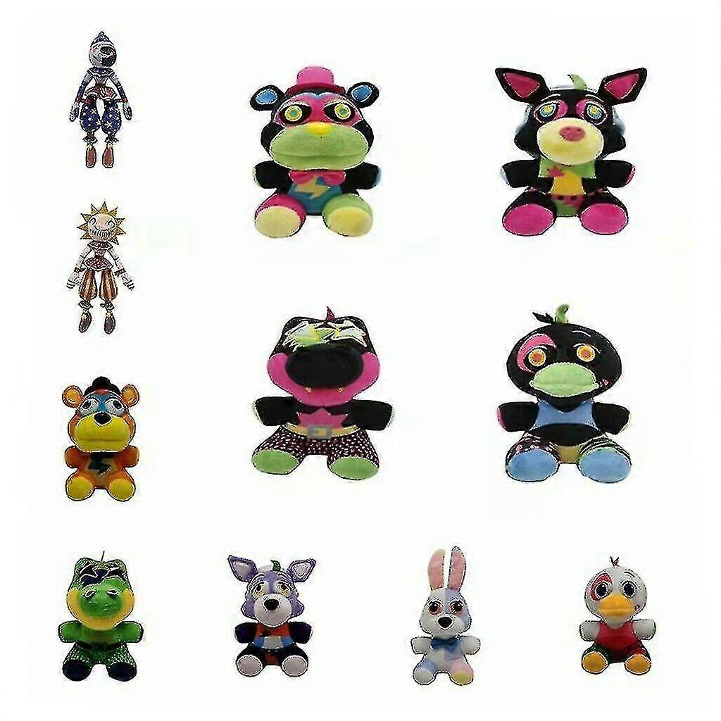Plush Toys Fnaf Five Nights At Freddy's Security Breach Gator Plushie ...