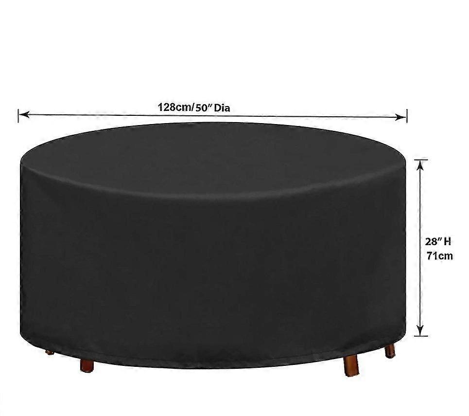 Table Protection Tarp Cover, 420d Waterproof Round Table Protection ...