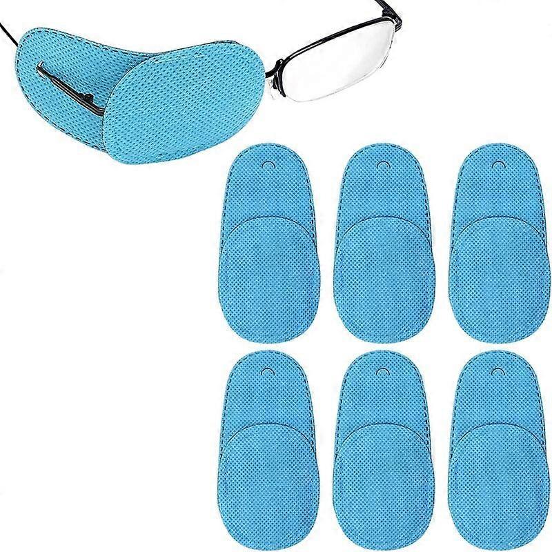 6 Pieces Eye Patches for Glasses, Reusable Eye Patches to Cover Left ...