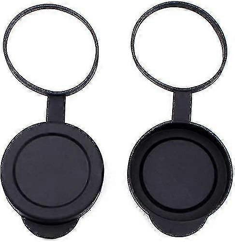 2pcs,protective Rubber Objective Lens Caps For Fits Binoculars,suitable ...