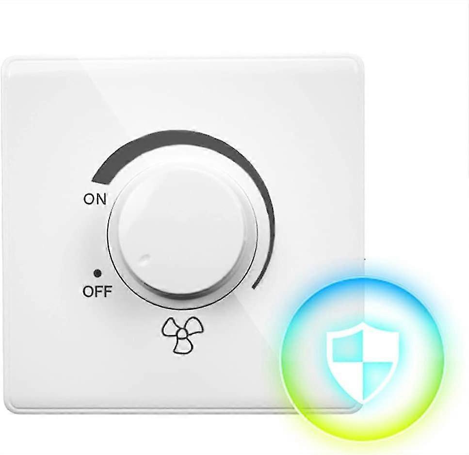 86 Type Ceiling Fan Adjustment Stepless Speed Controller Wall Switch ...
