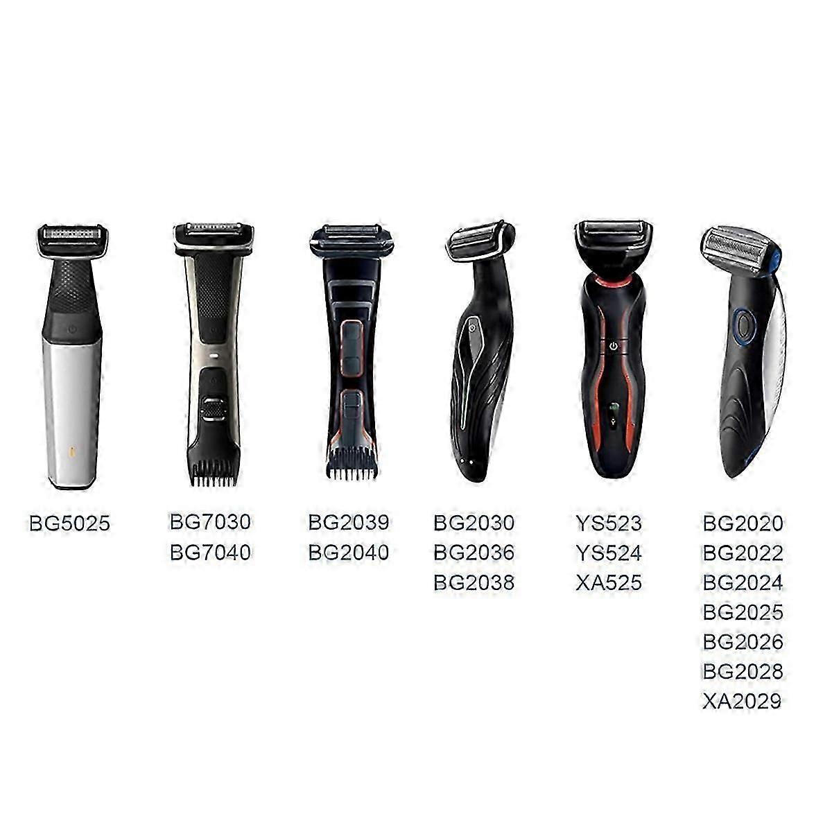 3 Pack BG5025 Replacement Blades, Compatible with Bodygroom Bodyworker ...