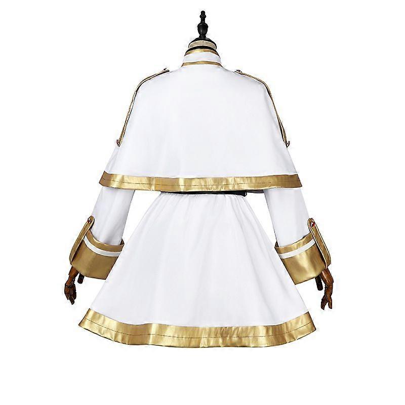 Beyond Journeys End Cosplay Costume | Frieren Uniform Dress with Cloak ...